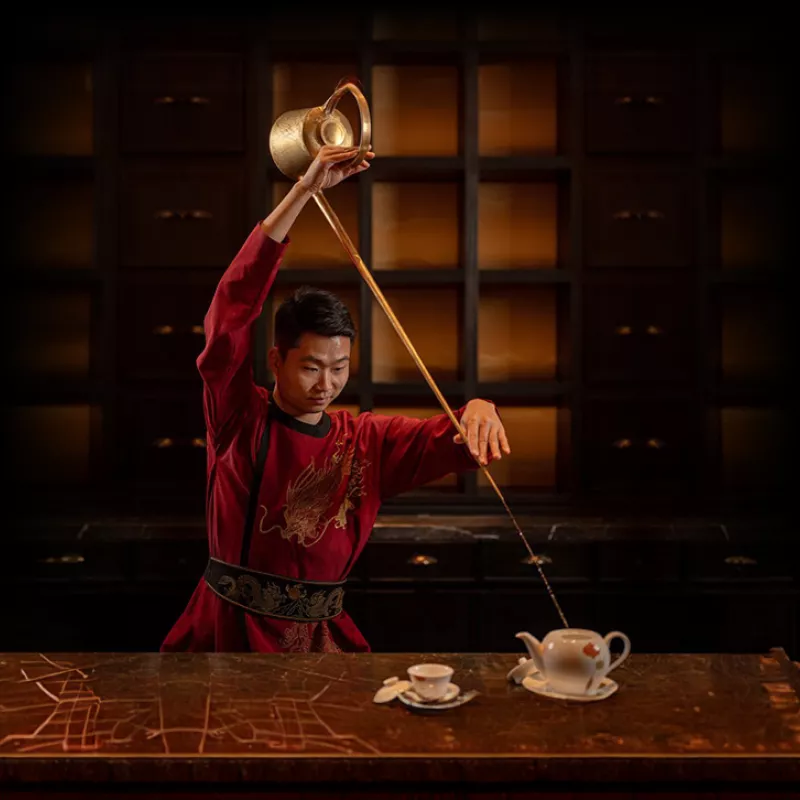 Art of Chinese Opera (Face Changing) Kung Fu Tea Master Harry Gu | Red Lantern | Solaire Resort ...