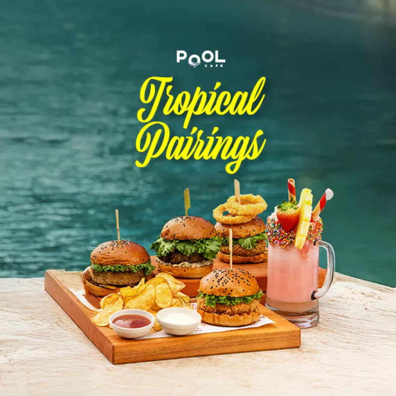Pool Cafe: Tropical Pairings | Solaire Resort North